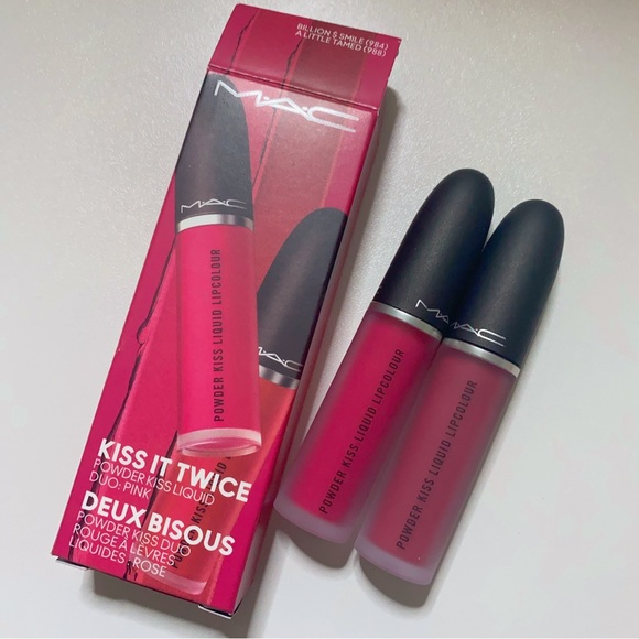 MAC Cosmetics | Makeup | Mac Kiss It Twice Powder Kiss Liquid Duo Pink ...
